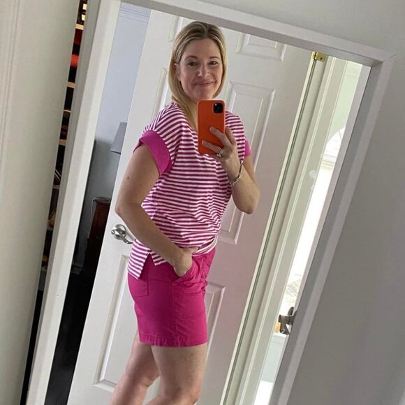 CAbi | Tops | Cabi 622 Backyard Tee Spring 222 Limited Release Small ...
